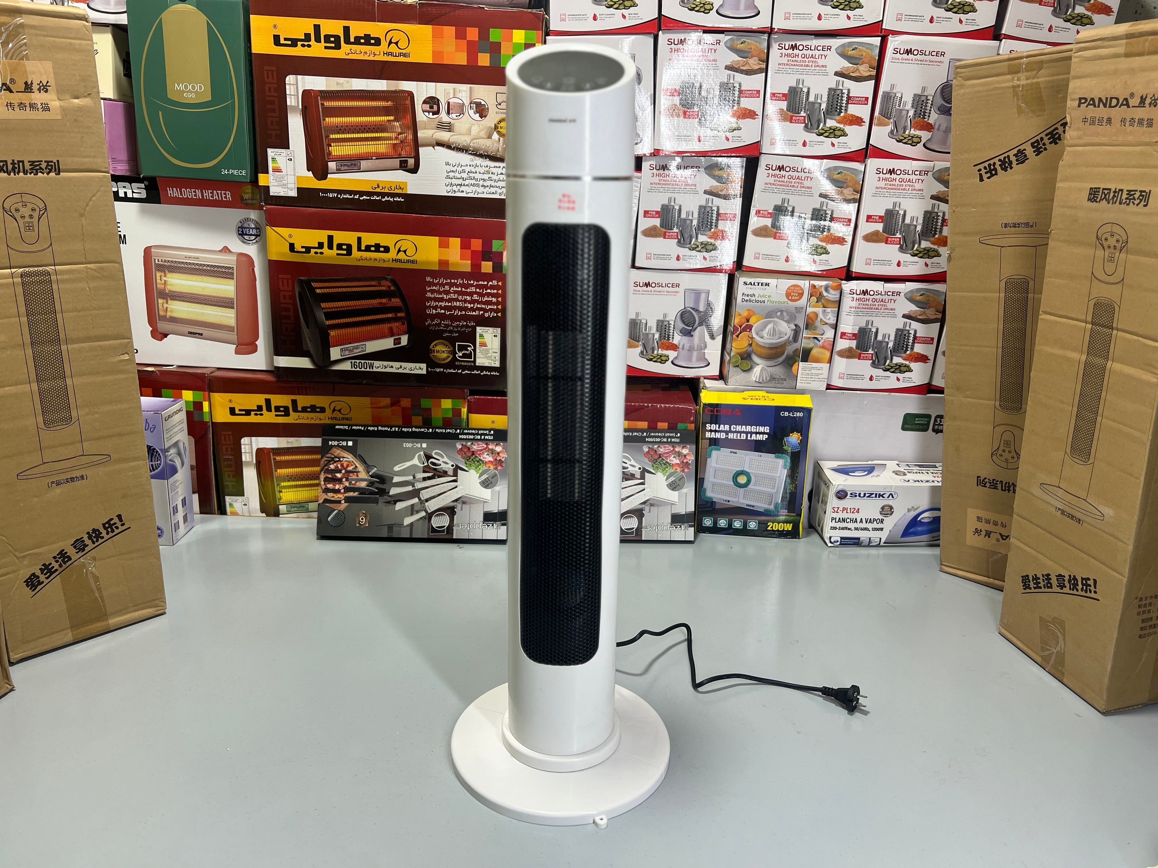 Panda brand electric 2 in 1 heater and Blower 2000w 32 Inch Size ...