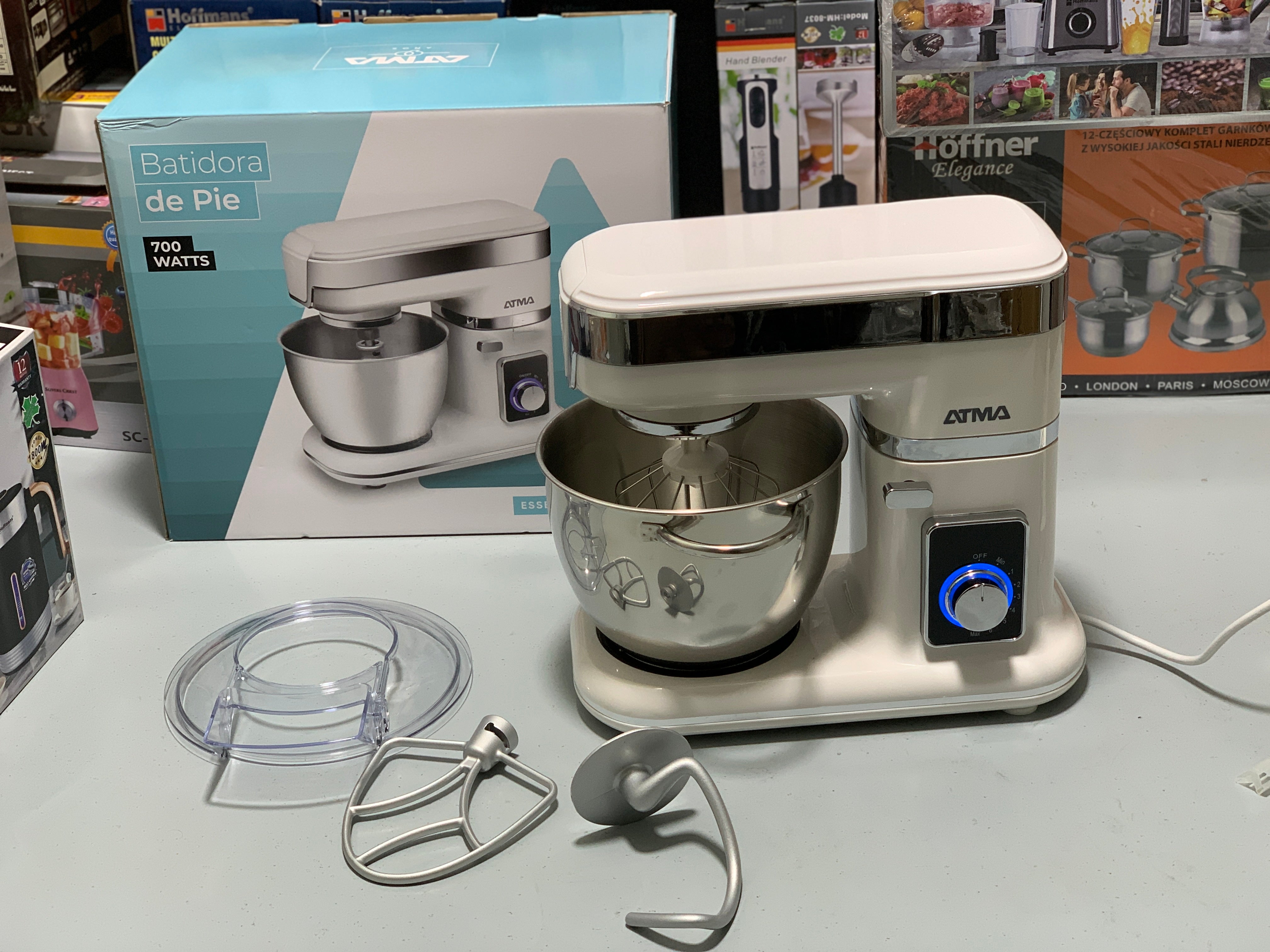 ATMA Stand Mixer Stainless Steel 700w 4.5L – dubaizones
