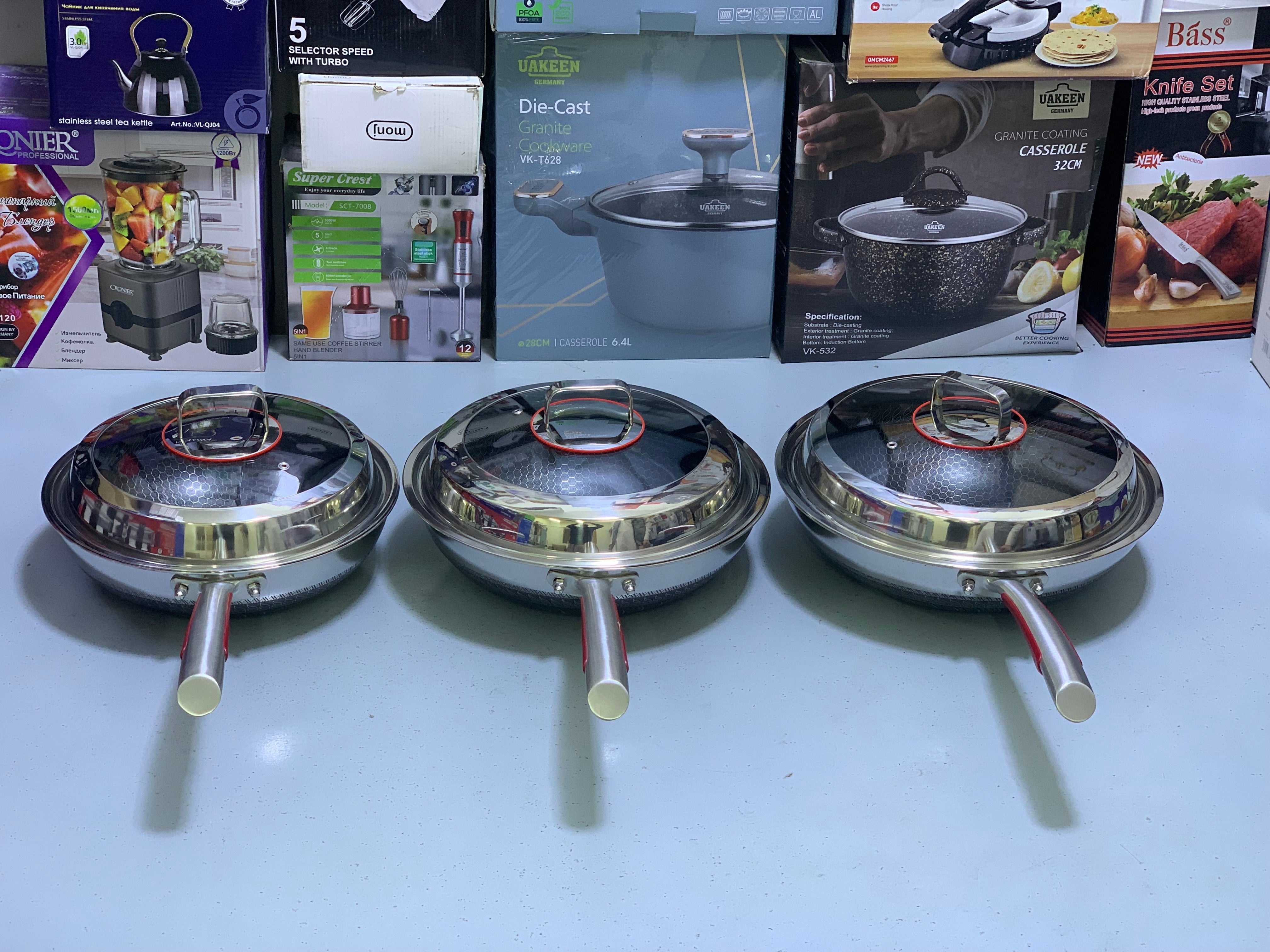 Laser Coating Deep Frying Handi and Frying pan – dubaizones