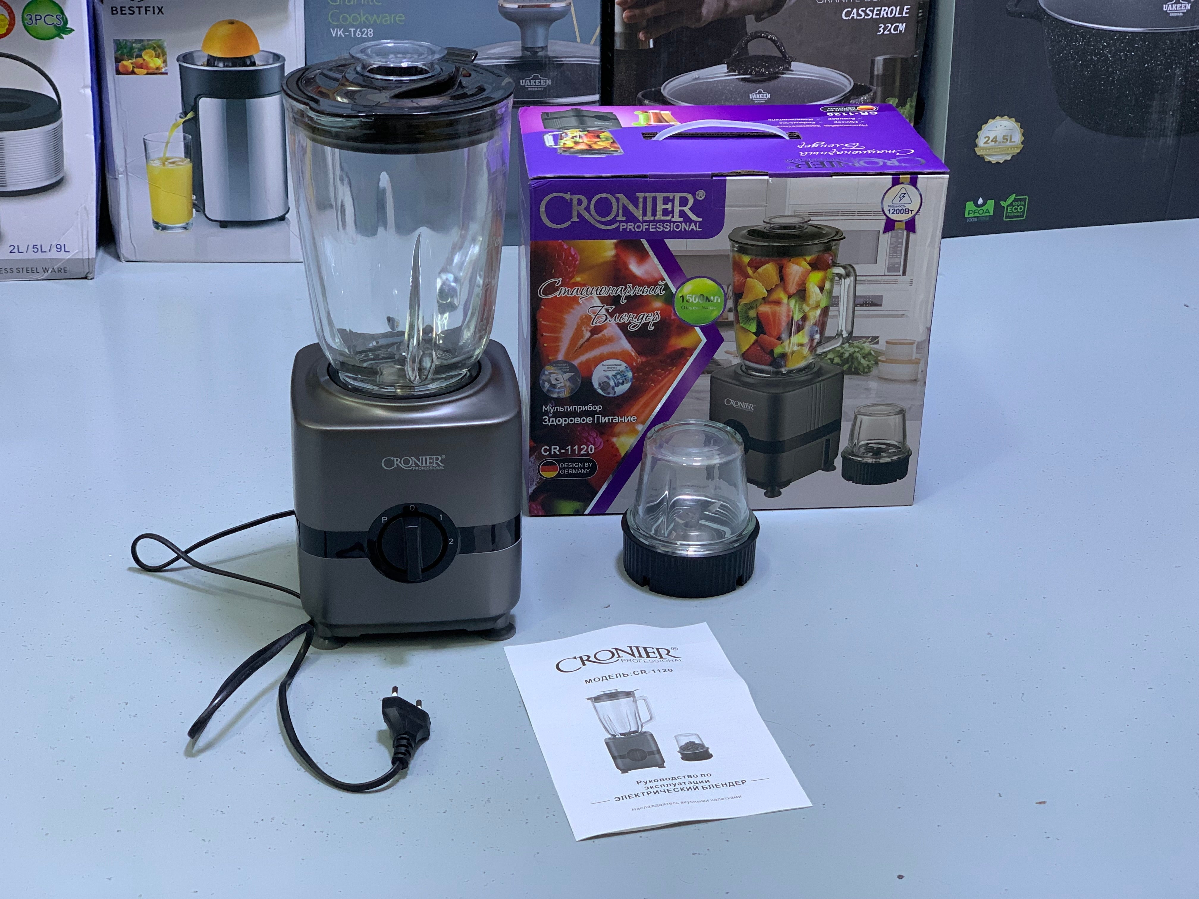 Cronier Multifunctional 2 in 1 Blender , Juicer and Grinder – dubaizones