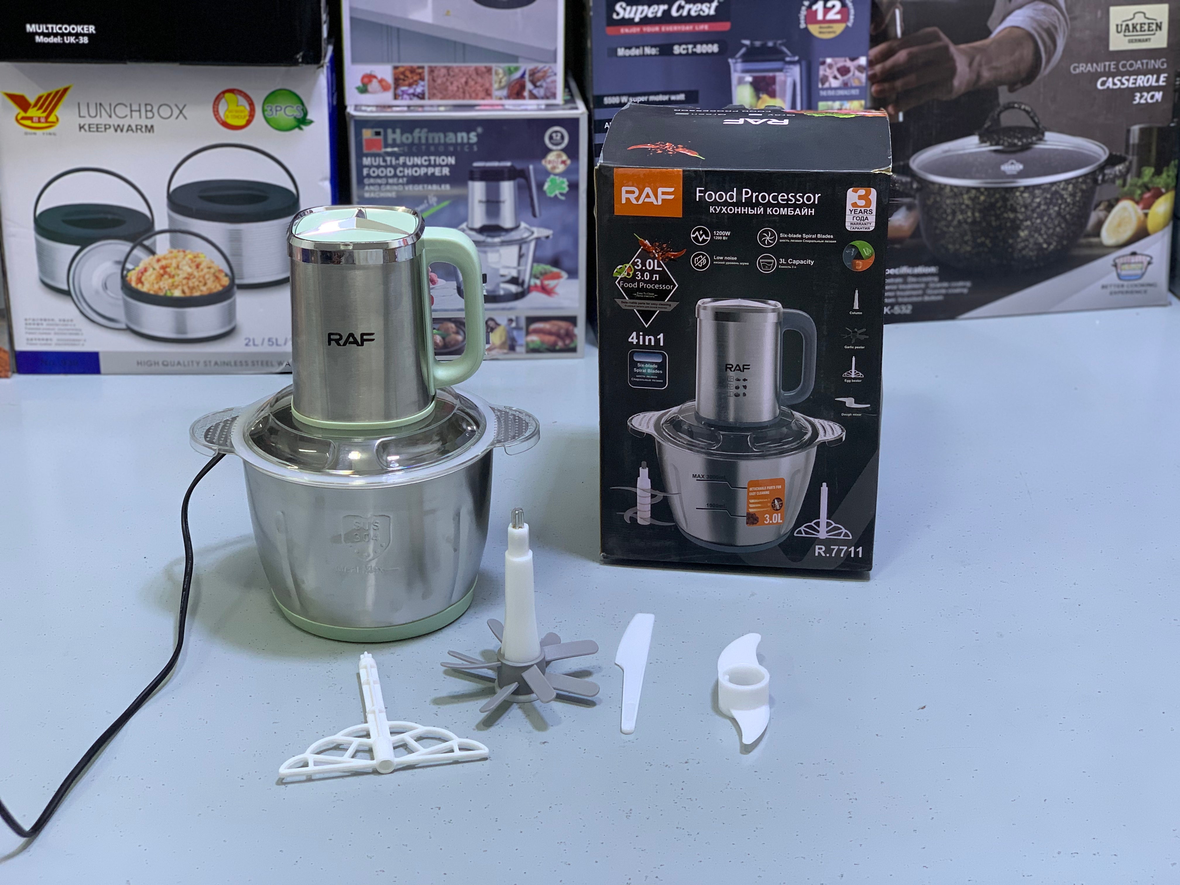 RAF Food Chopper 3L and 1200w Stainless Steel – dubaizones