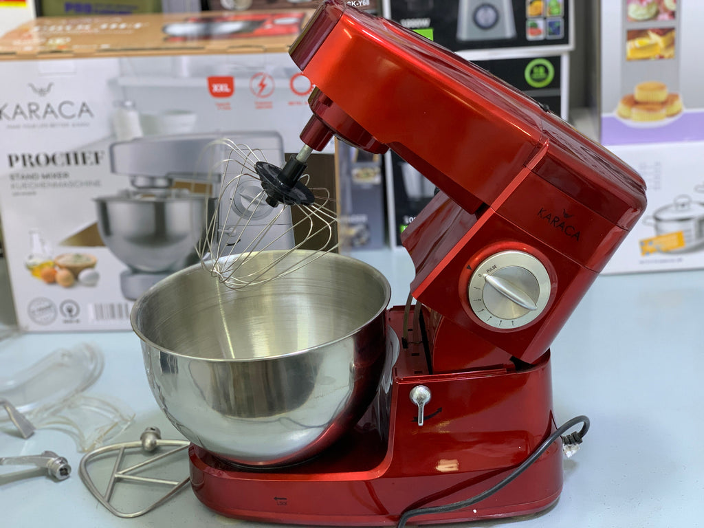 Karaca Prochef Stand Mixer – 8L Bowl | 1600W Motor | Metal Gear System ...